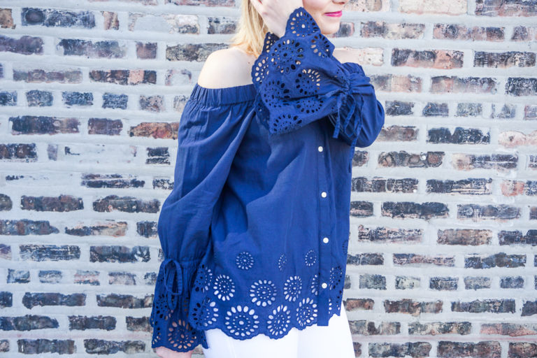 Navy & White - Cashmere & Jeans