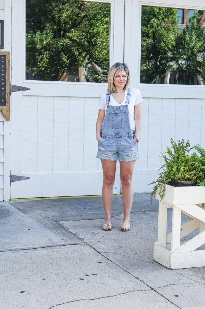 How to Wear Denim Shortalls - Cashmere & Jeans