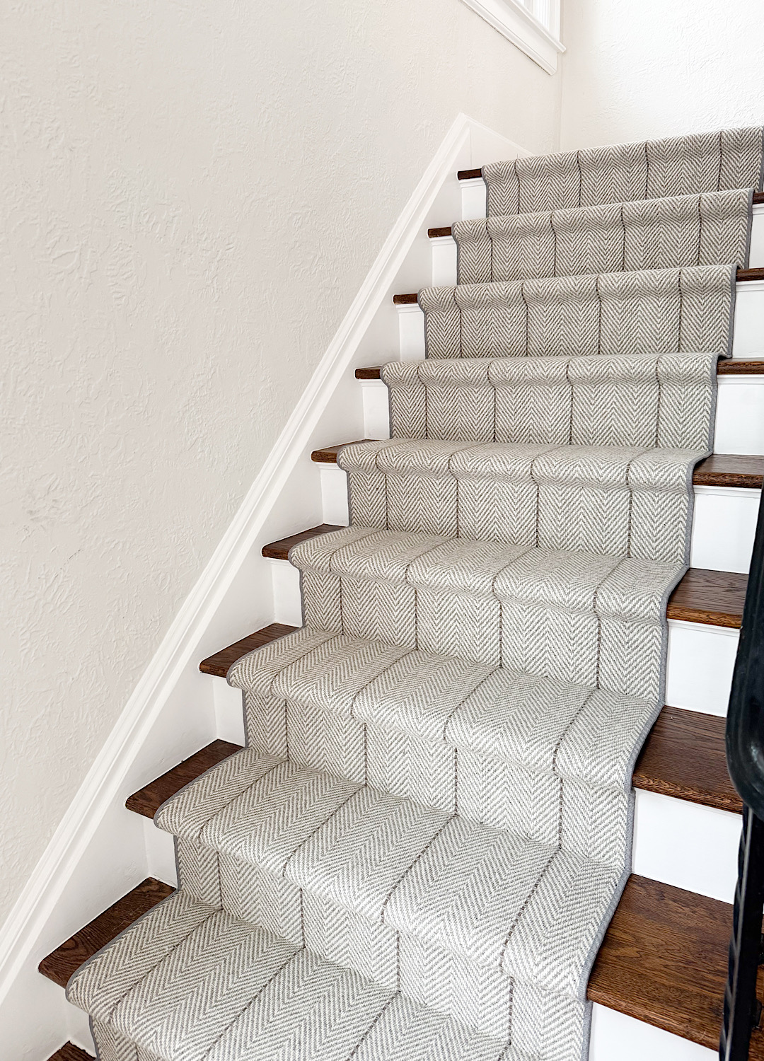 The Details on Our Herringbone Stair Runner - Cashmere & Jeans